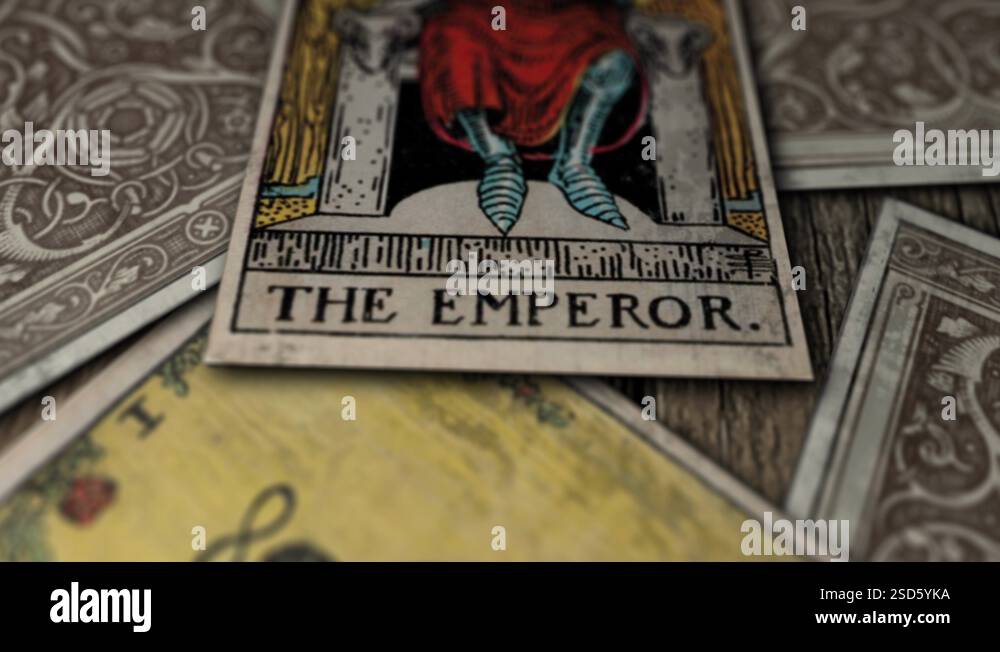The Emperor of the Tarot Cards Represents Power and Bravery, Authority ...