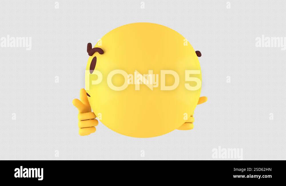 Emoticon smiley yellow thinking Stock Videos & Footage - HD and 4K ...