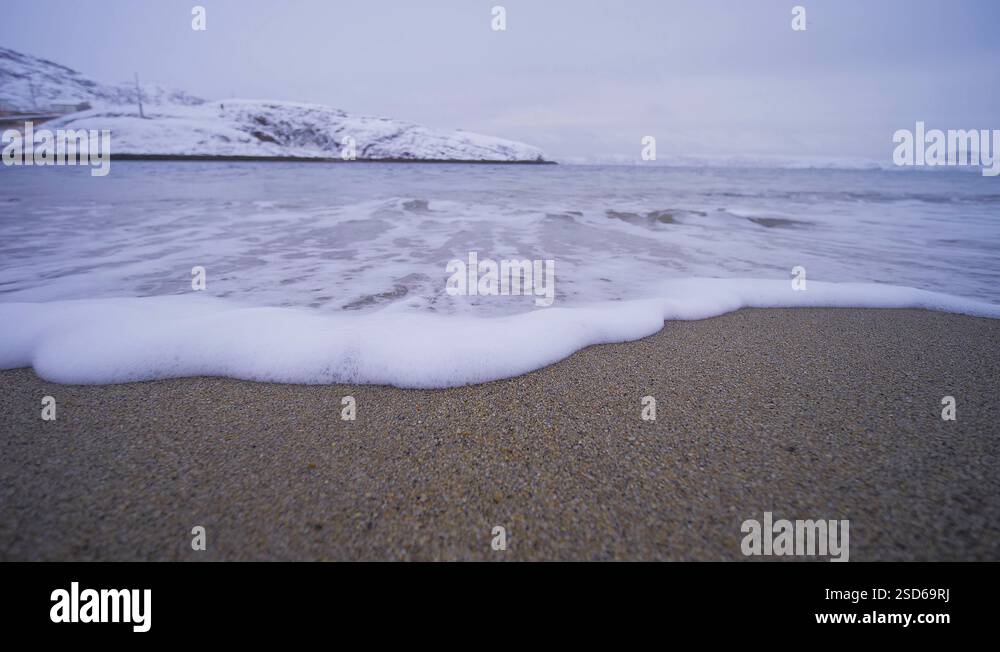 Arctic ocean pollution concept. Plastic pollution trash on the ocean ...