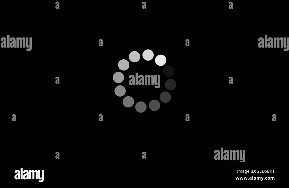 Rotating circular loading icon Stock Videos & Footage - HD and 4K Video ...