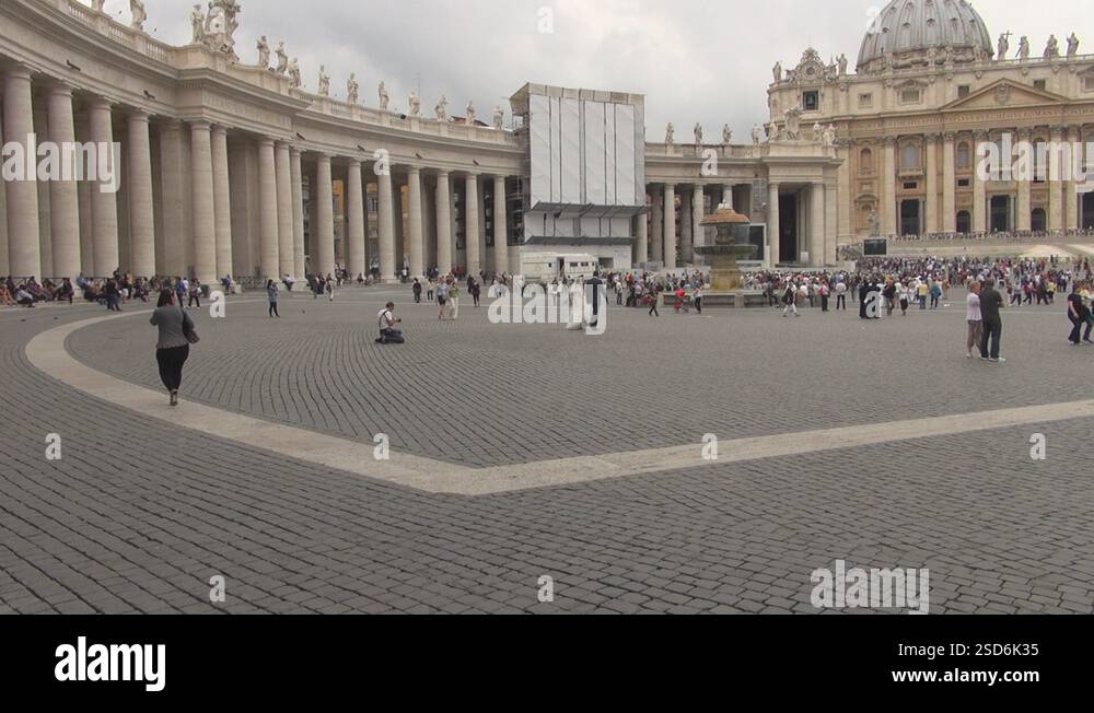 Vatican, Saint Peter Square Rome, Italy.Grooms in the Vatican courtyard ...