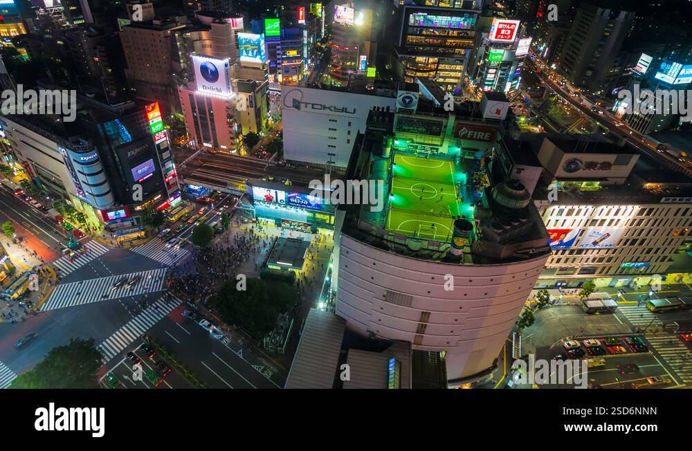 Tokyo, Japan - Shibuya in Time Lapse 4K / UHD Stock Video Footage - Alamy