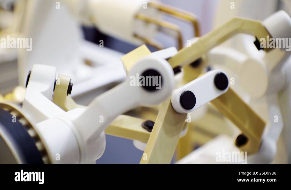 mechanical parts of different shapes and sizes Stock Video Footage - Alamy