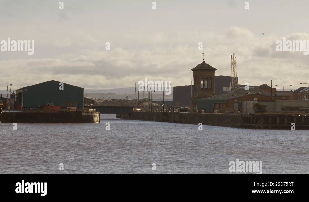 Edinburgh harbor at Ocean Terminal Leith - EDINBURGH, SCOTLAND ...