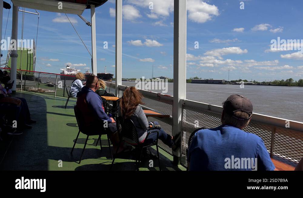 Tourists are overlooking the 'DONEGAL SPIRIT' Tanker from the steamboat ...
