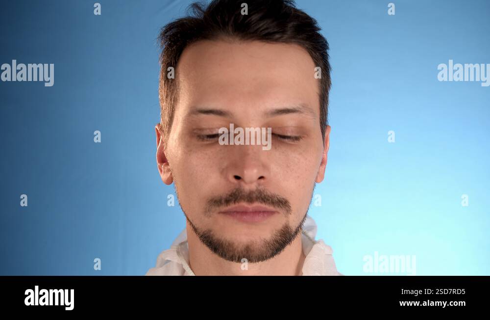 Man in protective suit, puts two medical masks, respirator, jacket ...