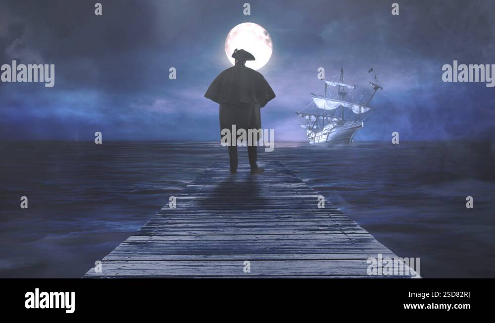 Ship and full moon Stock Videos & Footage - HD and 4K Video Clips - Alamy