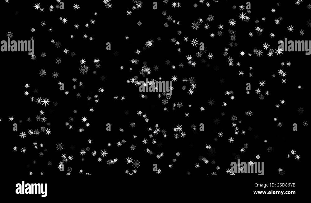 Snow flakes falling seamless loop Stock Videos & Footage - HD and 4K ...