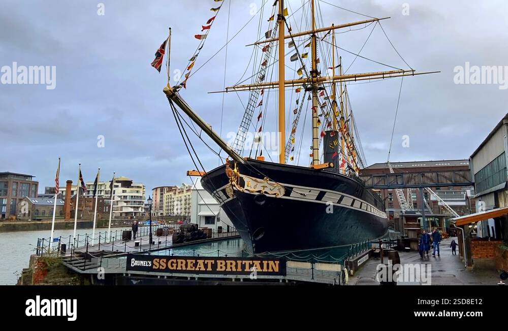 Isambard Kingdom Brunel's iconic SS Great Britain steamship, restored ...