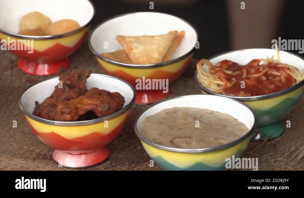 Traditional Bahraini and Arab/GCC food in traditional bowls. Harees ...