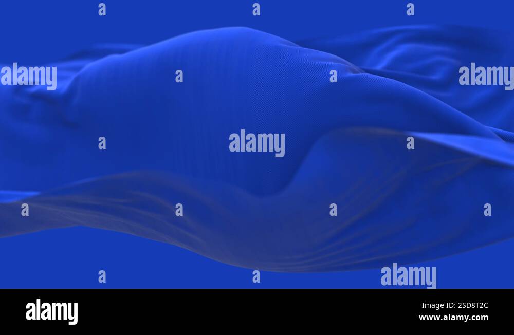 4k Blue wavy silk fabric fluttering wind,seamless waving flag cloth ...