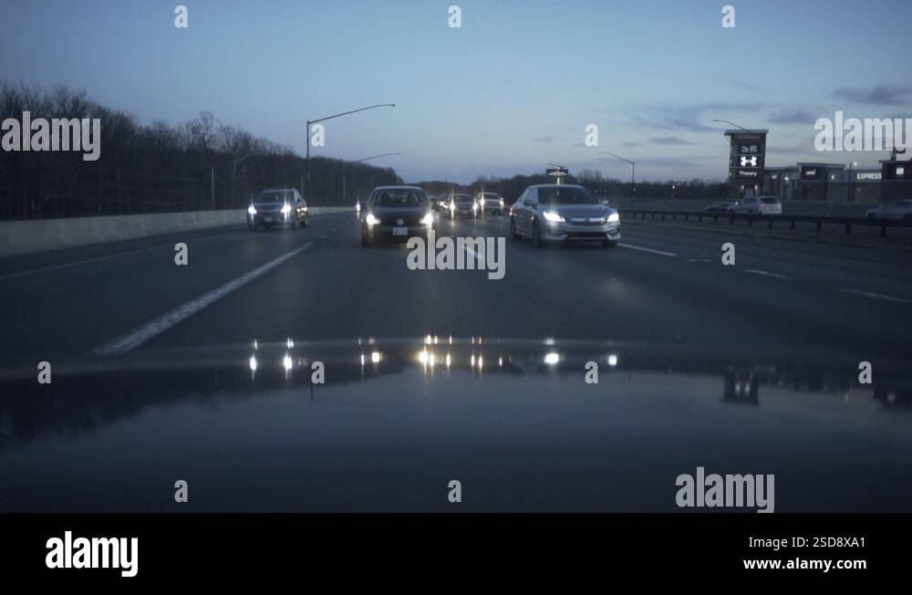 Car driving shots Stock Video Footage - Alamy