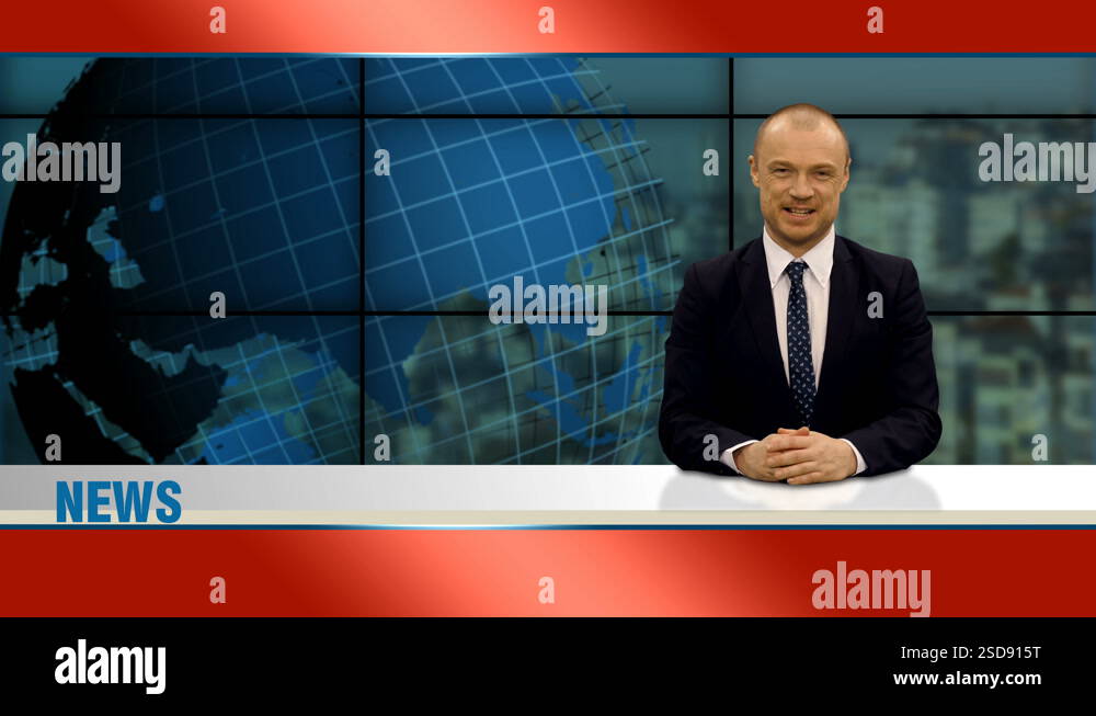 Male newscaster Stock Videos & Footage - HD and 4K Video Clips - Alamy