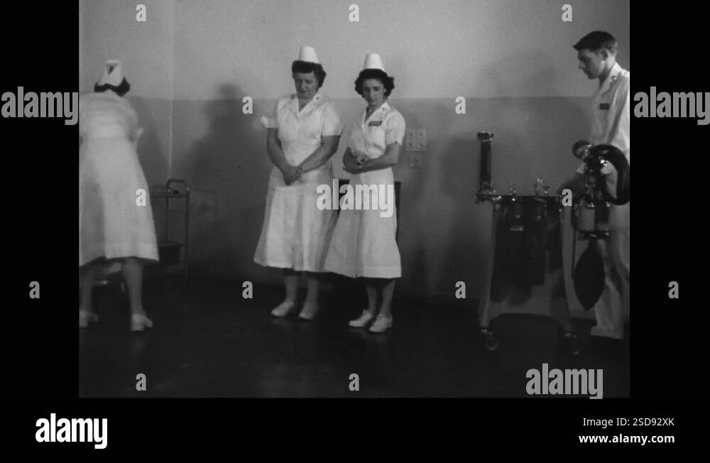 Two Female U.S. Army Nurses Attend Class On Anesthesiology Stock Video ...