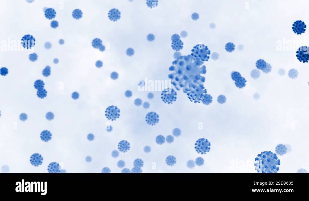 Coronavirus (COVID-19) Animation Motion Background Stock Video Footage ...