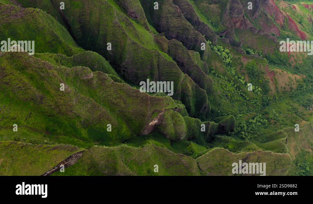 Na Pali Coast State park. Hawaii. USA. Impressively shaped natural ...