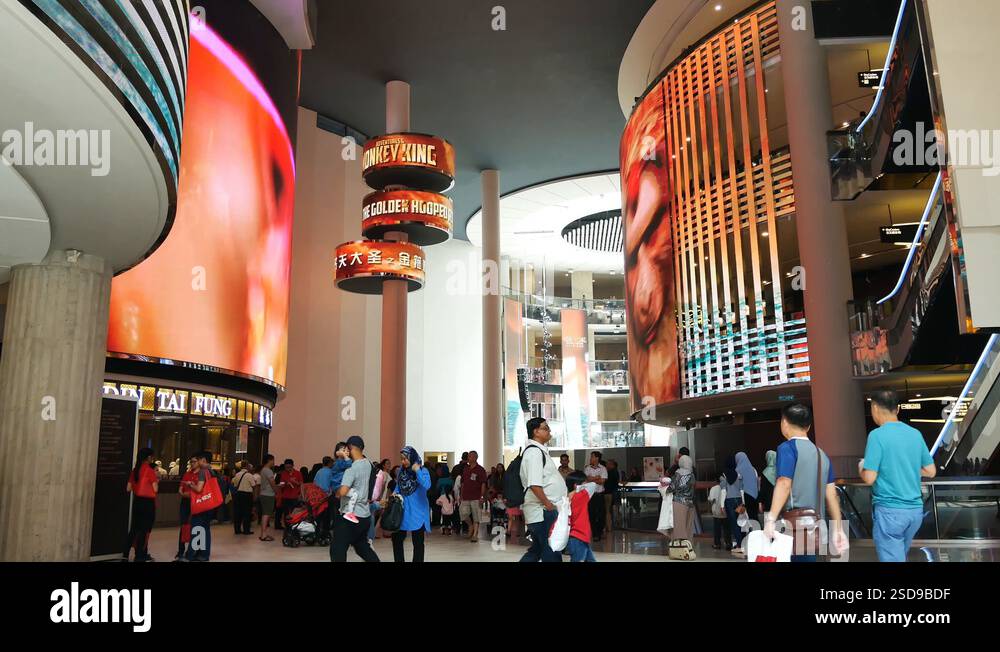 SkyAvenue is a new shopping mall in Genting Highlands,Malaysia Stock ...