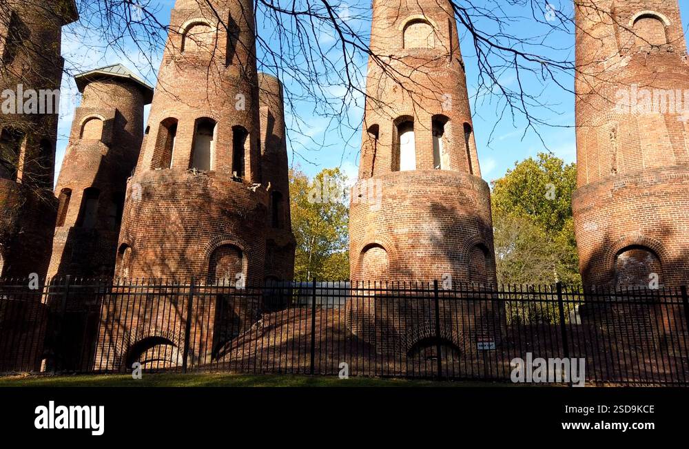Coplay Cement Kilns in Saylor Park, Lehigh, Pennsyvania are historical ...