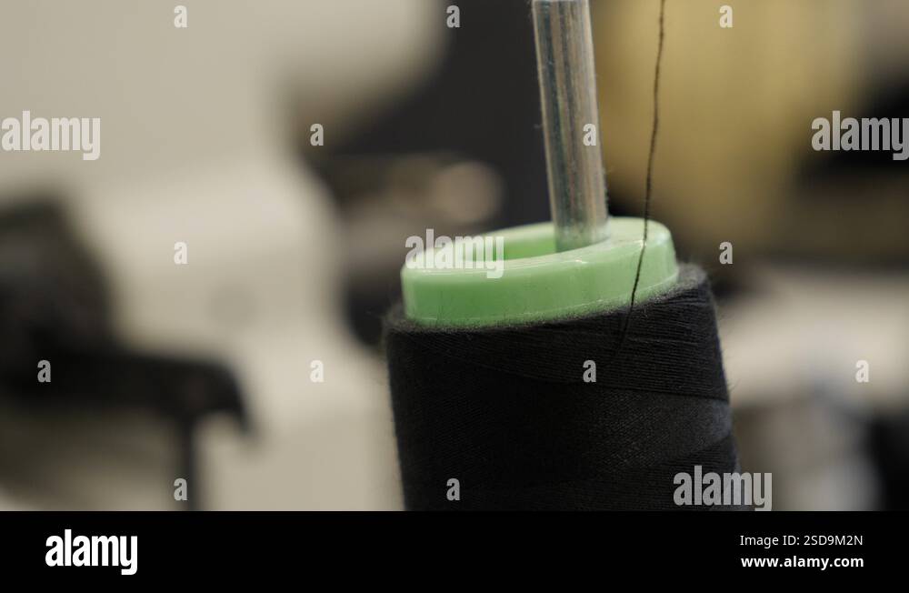 The process of sewing from fabric in the atl Stock Video Footage - Alamy