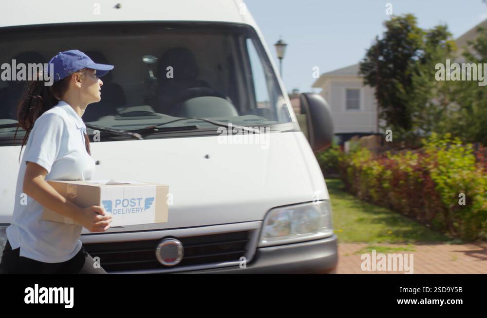 Female delivering mail Stock Videos & Footage - HD and 4K Video Clips ...