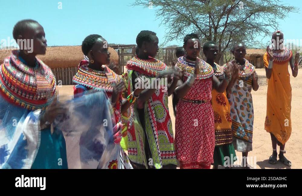 A group of African women dance Stock Video Footage - Alamy