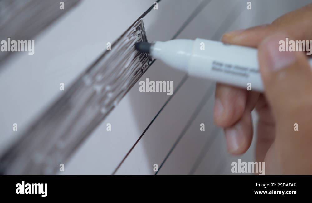 hand drawing a graph and chart and on a whiteboard Stock Video Footage ...