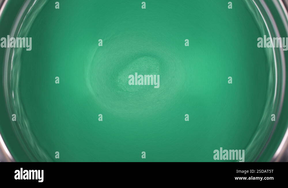 Rheoscopic fluid. Beautiful movement of particles in a liquid ...