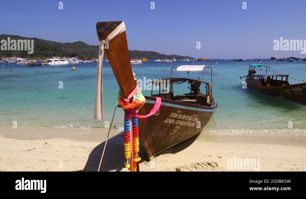 Wonderfull Bamboo Island (Ko Mai Phai), South of the Andaman sea ...