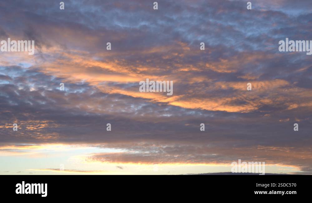 Beautiful video time lapse of dramatic colourful sunset sky Stock Video ...