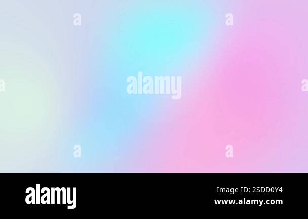 Pastel holographic looped background. Calm iridescence of pleasant ...
