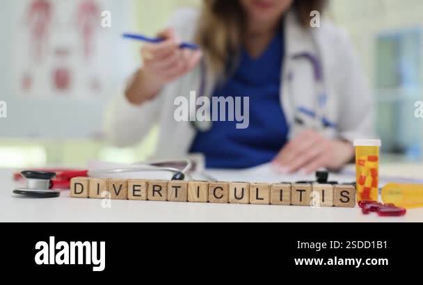 A healthcare professional thoroughly explains diverticulitis, detailing ...