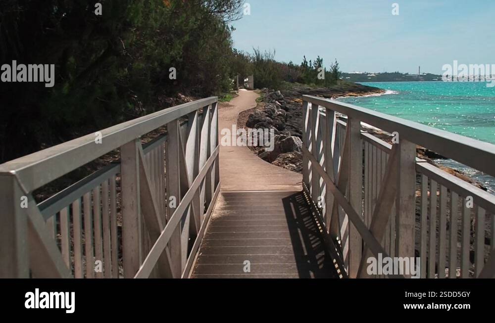 A beautiful for a walk on the trail, or go swimming on the beach Stock ...