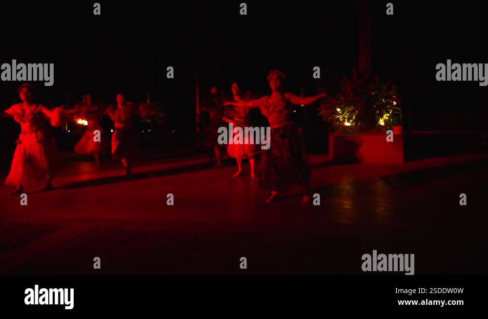 Performers dance for tourists in Philippines Stock Video Footage - Alamy