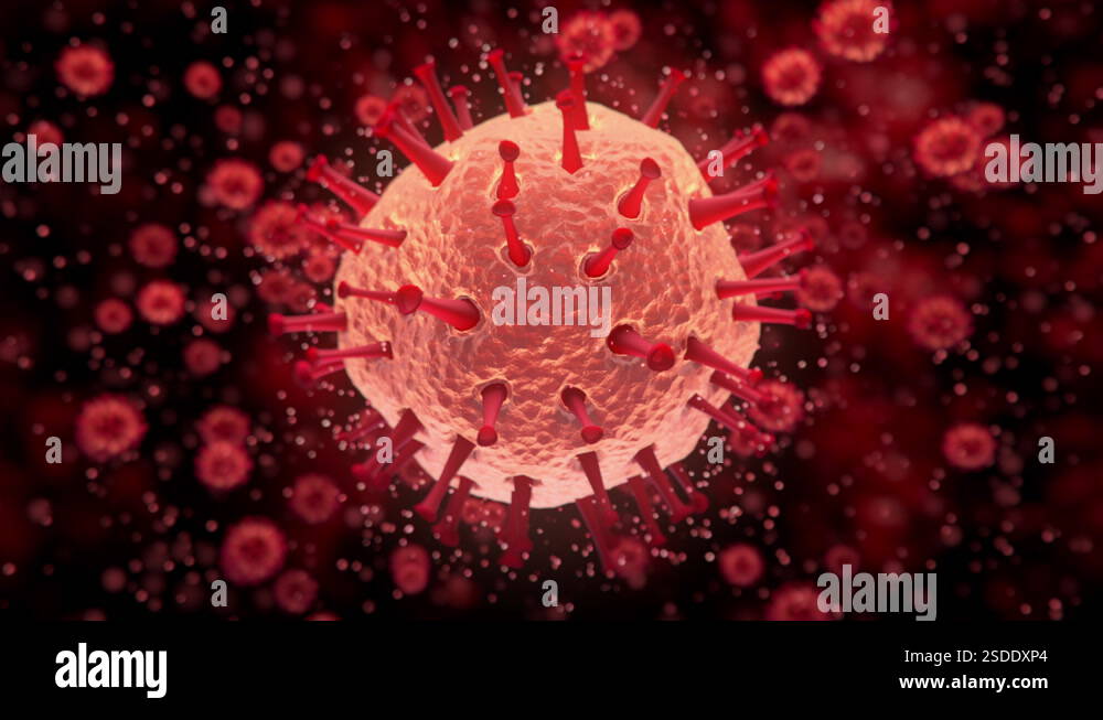 Virus cells. Germs allergy bacteria infectious micro pathogen organisms ...