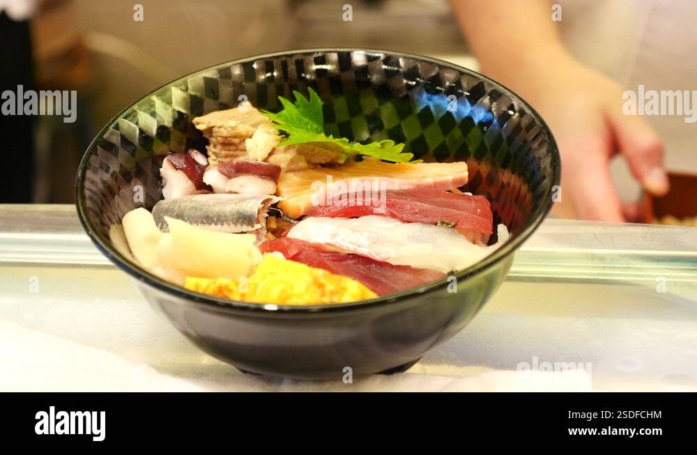 Chirashi sashimi Stock Videos & Footage - HD and 4K Video Clips - Alamy