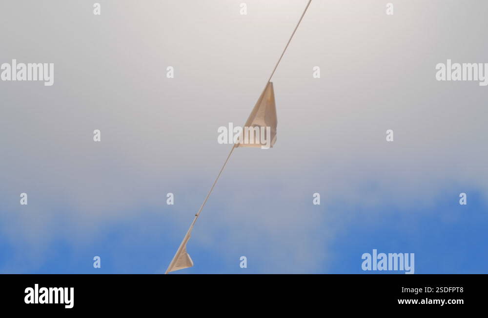 White peace flag Stock Videos & Footage - HD and 4K Video Clips - Alamy