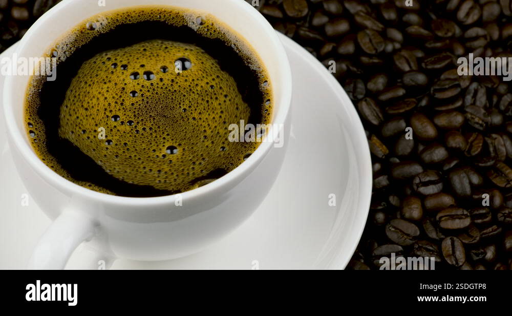 Swirl foam in white cup Stock Videos & Footage - HD and 4K Video Clips ...