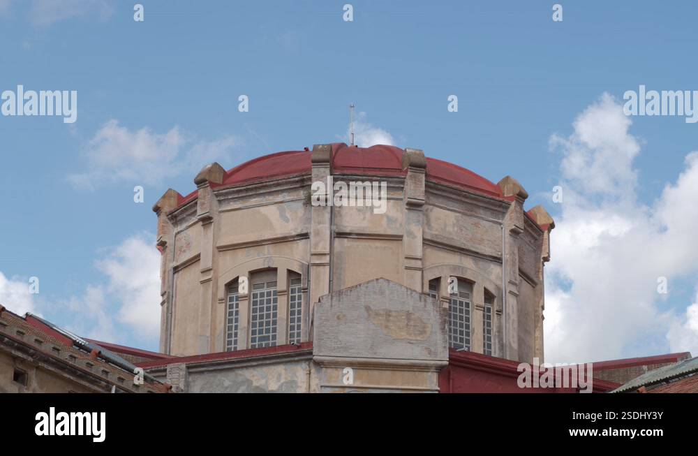 Detail of the La Modelo prison in Barcelona. Prison, panopticon ...