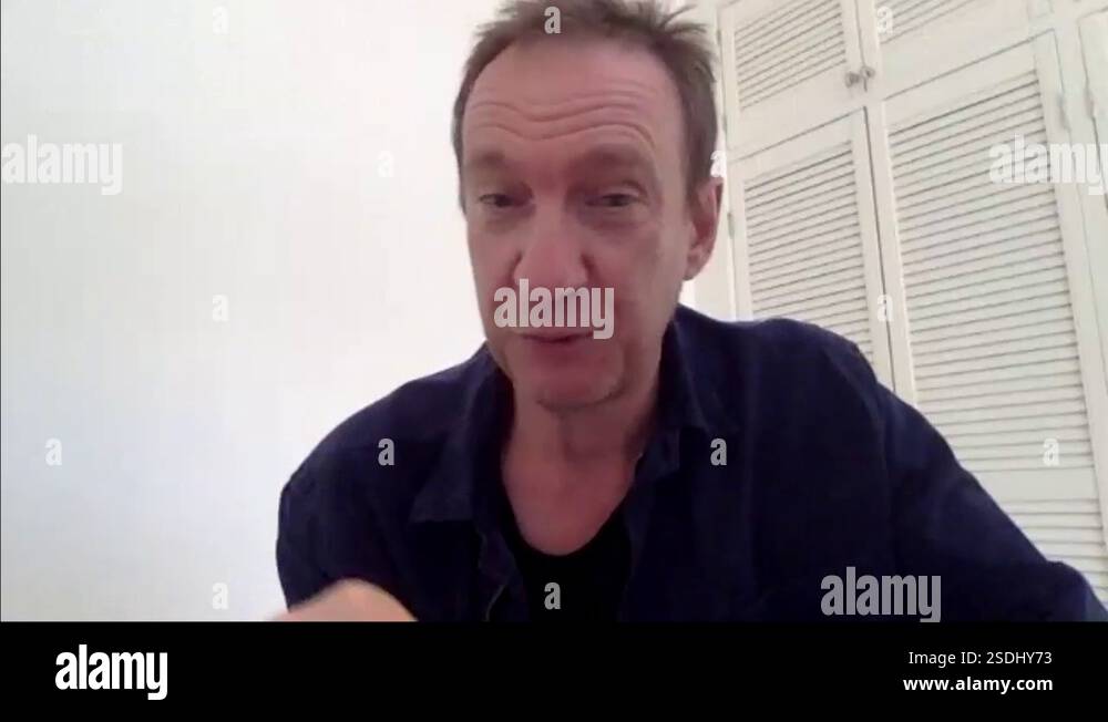 Actor David Thewlis is interviewed for his new film 'Guest of Honour ...