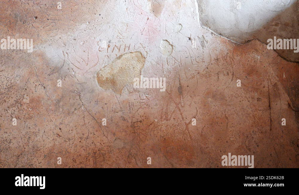 Roman graffiti on the wall Stock Videos & Footage - HD and 4K Video ...