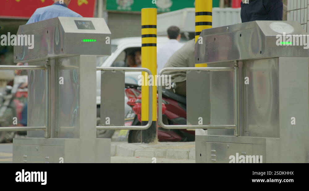 Walking through gates Stock Videos & Footage - HD and 4K Video Clips ...