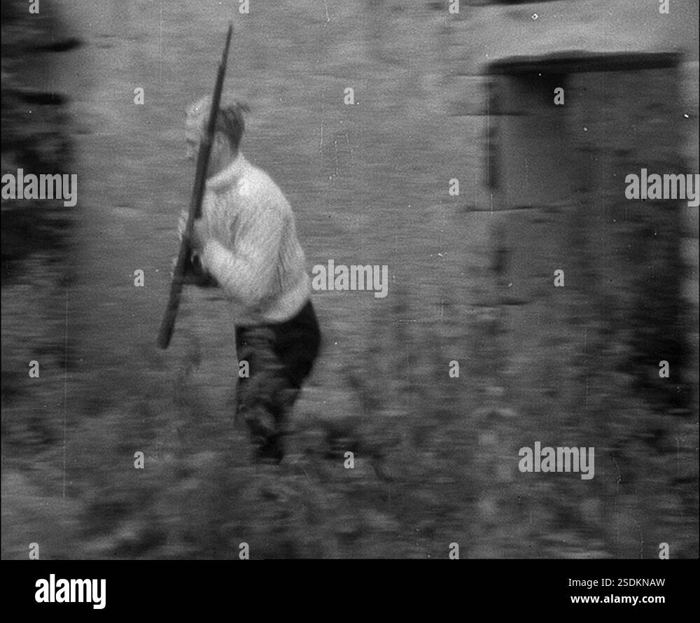 Two brothers are trying to outsmart German soldiers who chase them ...