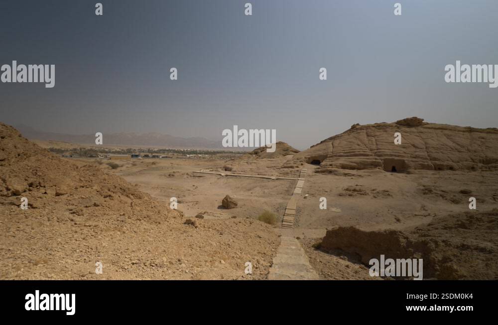 Ruins at the ancient city of Mugha’ir Shu’ayb (Madyan) in Al Bad, Saudi ...