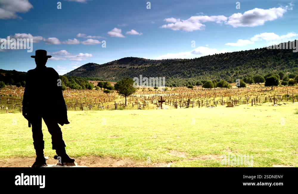 Sad Hill Cemetery on 7 October 2020, Spain. Timelapse Stock Video ...