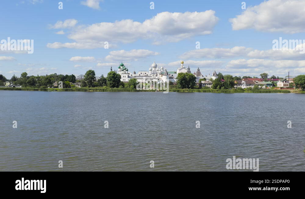 Rostov, Russia. Rostov Kremlin. The main attraction of the city of ...