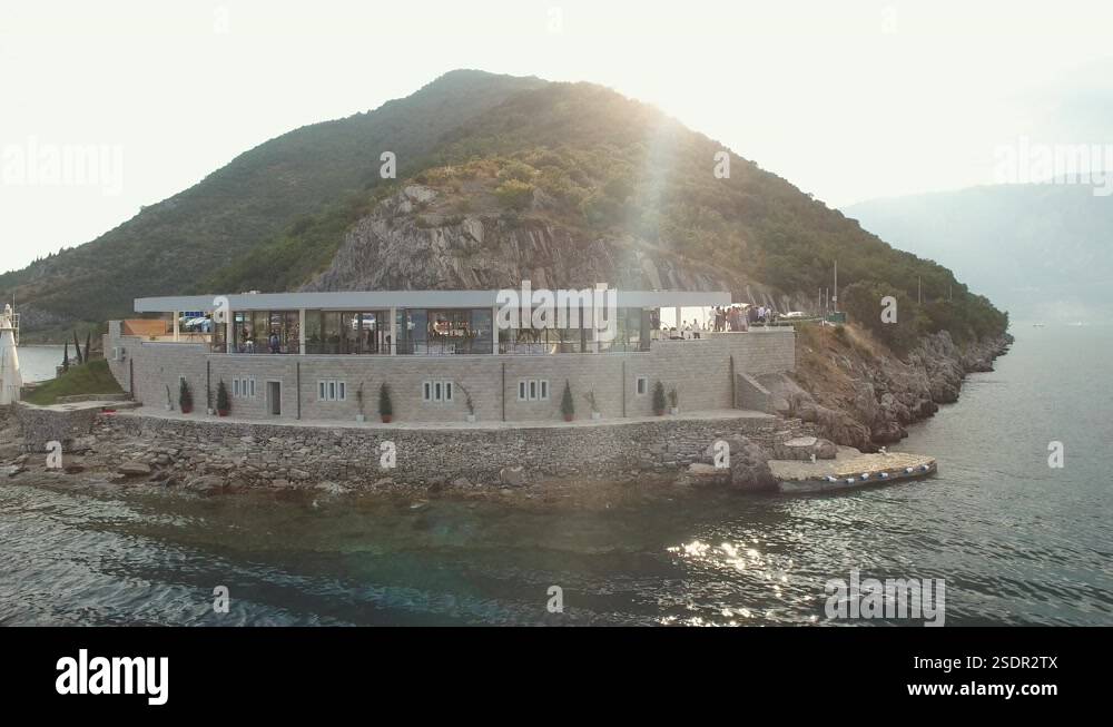 Beautiful restaurant with an observation deck in a picturesque location ...