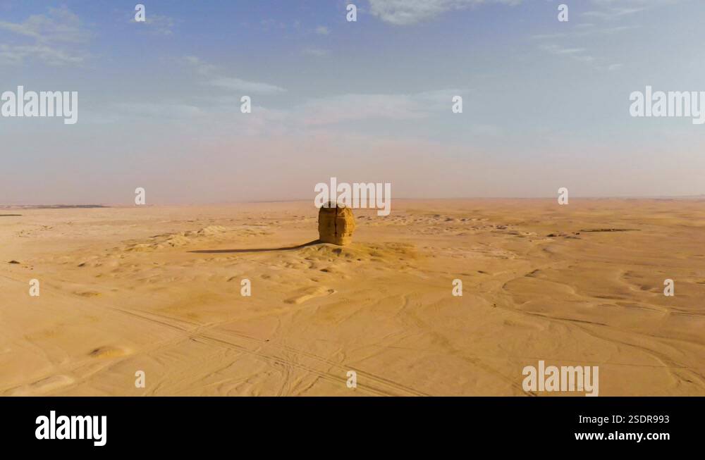 Judah rock (Devil's Thumb) outcrop geological landmark near Riyadh ...