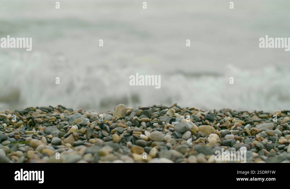 Waves as the camera advances Stock Video Footage - Alamy