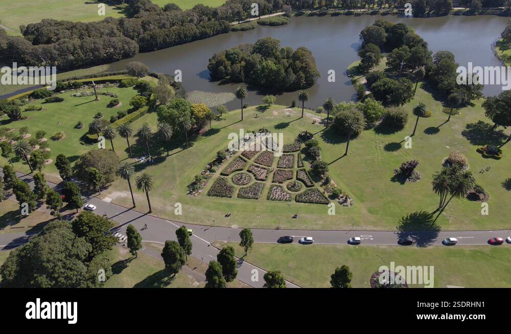 Beautiful Landscape Of Rose Garden, Column Garden, And Busbys ...