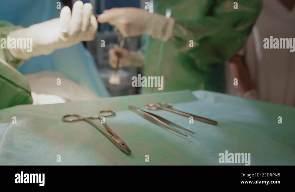 Handing Surgical Tools To Surgeon Stock Video Footage - Alamy